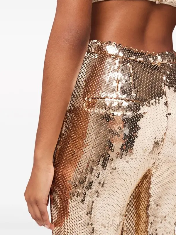 Rabanne Sequinned Flared Trousers