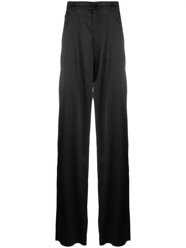 Balenciaga Loose-cut Stretch-satin Trousers
