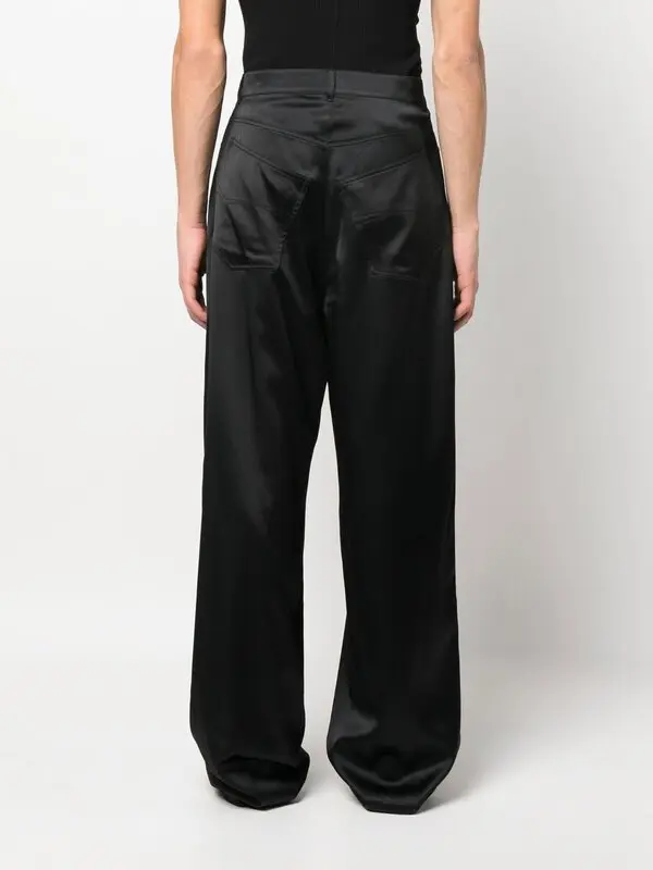 Balenciaga Loose-cut Stretch-satin Trousers