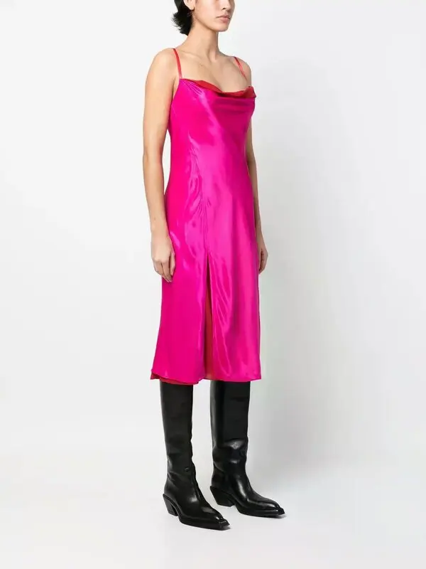 Acne Studios Cowl Neck Slip Dress