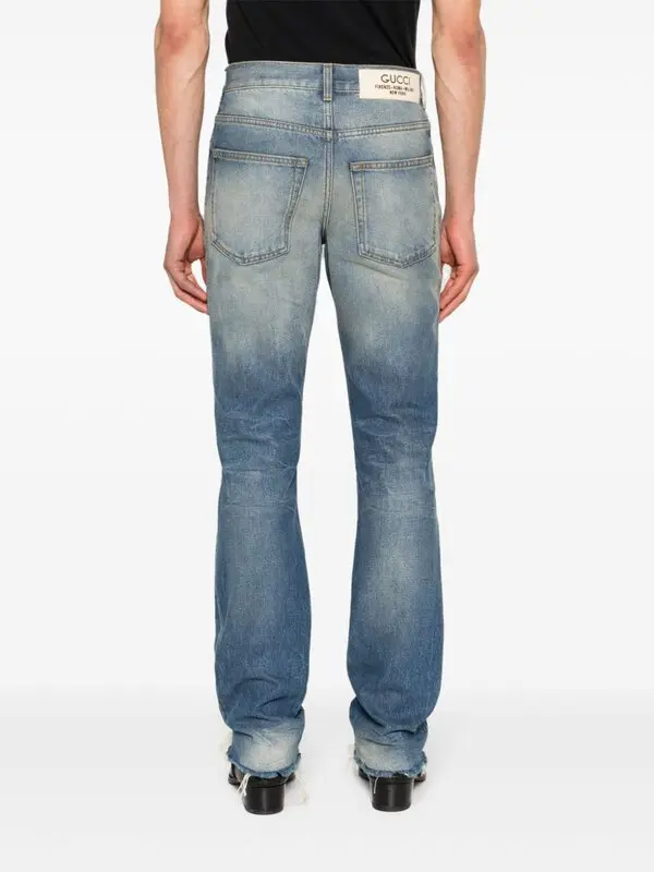 Gucci Mid-rise Straight-leg Jeans