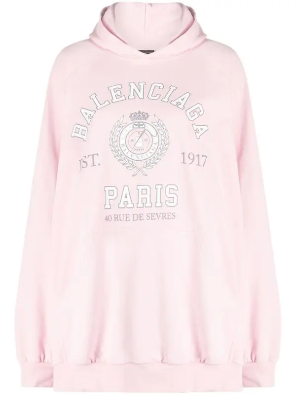 Balenciaga Logo-print Hoodie