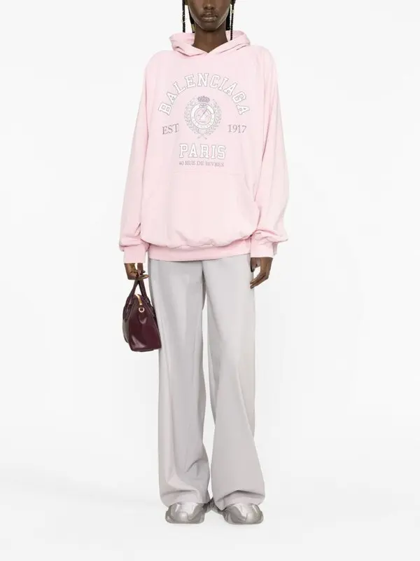 Balenciaga Logo-print Hoodie