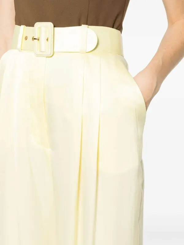 Zimmermann Wide-leg Silk Trousers
