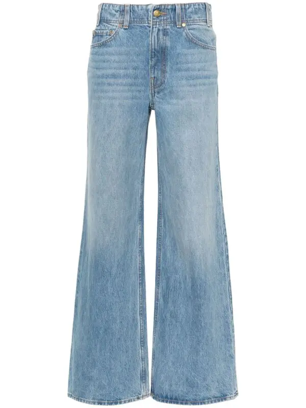 Ulla Johnson High-rise Wide-leg Jeans