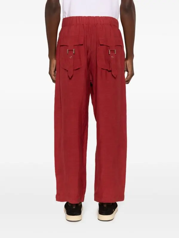 AMIR SLAMA Wide-leg Cargo Trousers