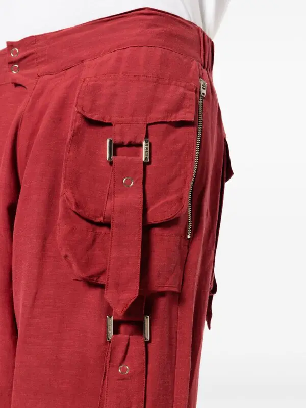 AMIR SLAMA Wide-leg Cargo Trousers