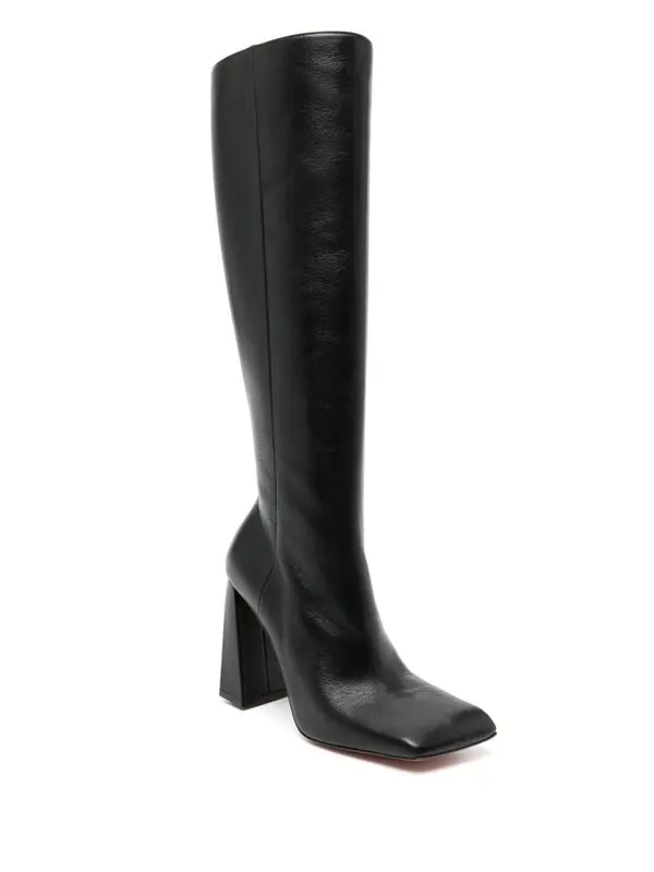Amina Muaddi Marine 95mm Knee-length Boots - Black