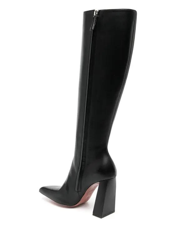 Amina Muaddi Marine 95mm Knee-length Boots - Black