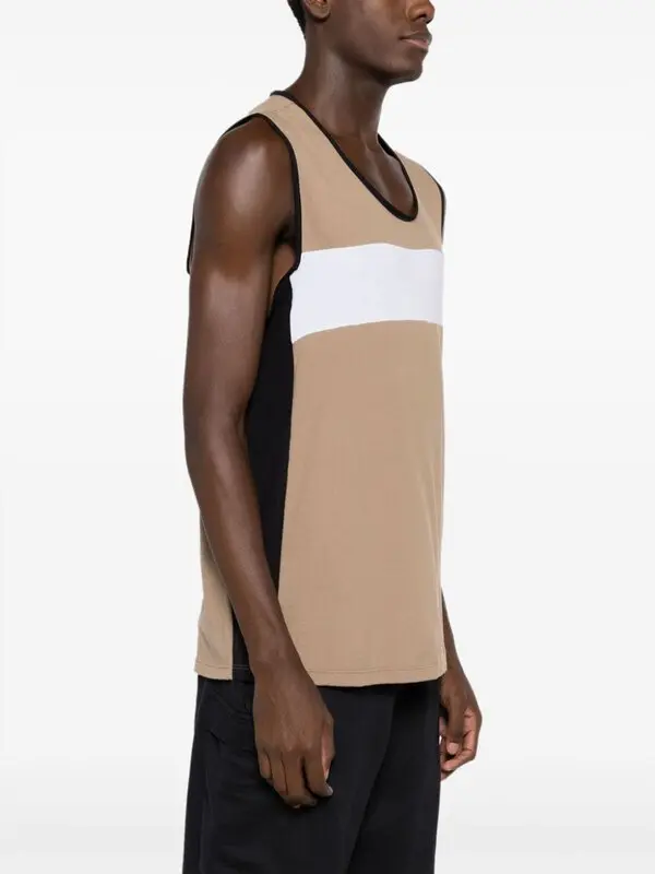 AMIR SLAMA Colour-block Tank Top