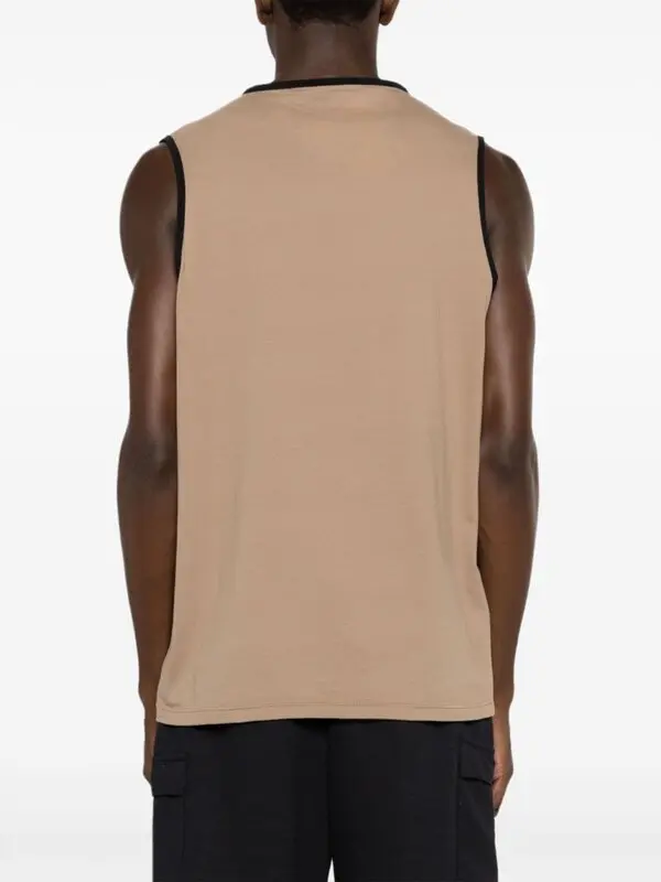 AMIR SLAMA Colour-block Tank Top