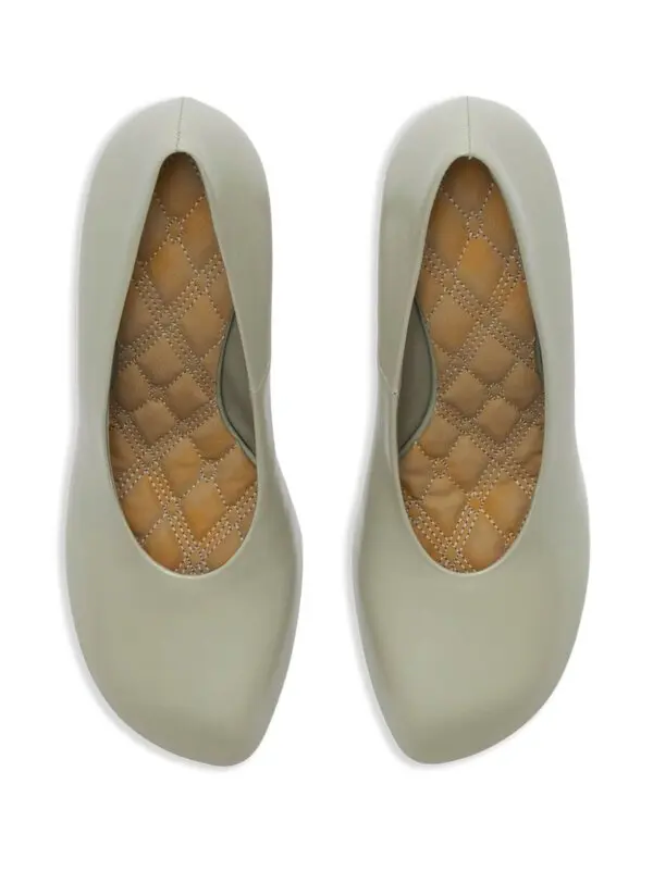 Burberry 85mm Leather Slip-on Pumps