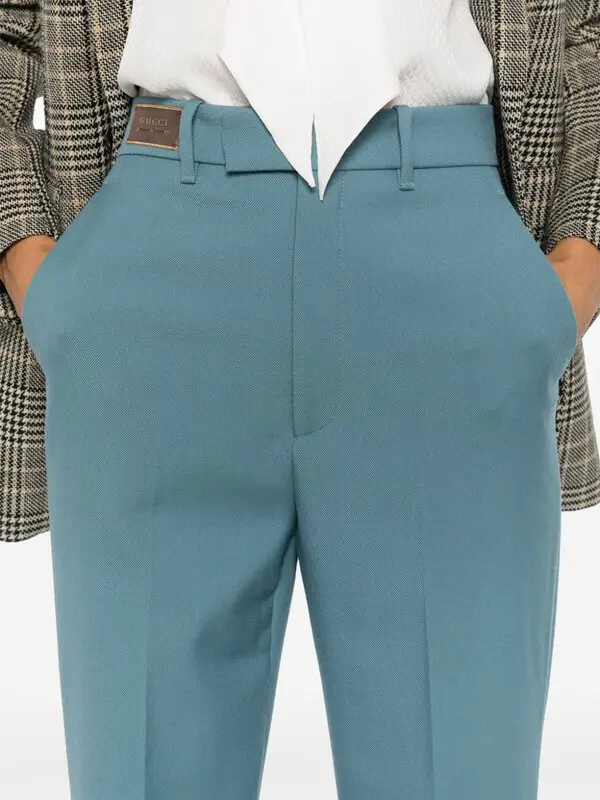 Gucci Horsebit Flared Trousers