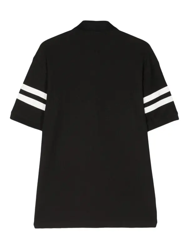 Tommy Hilfiger Monotype Stripe Cotton Polo Shirt