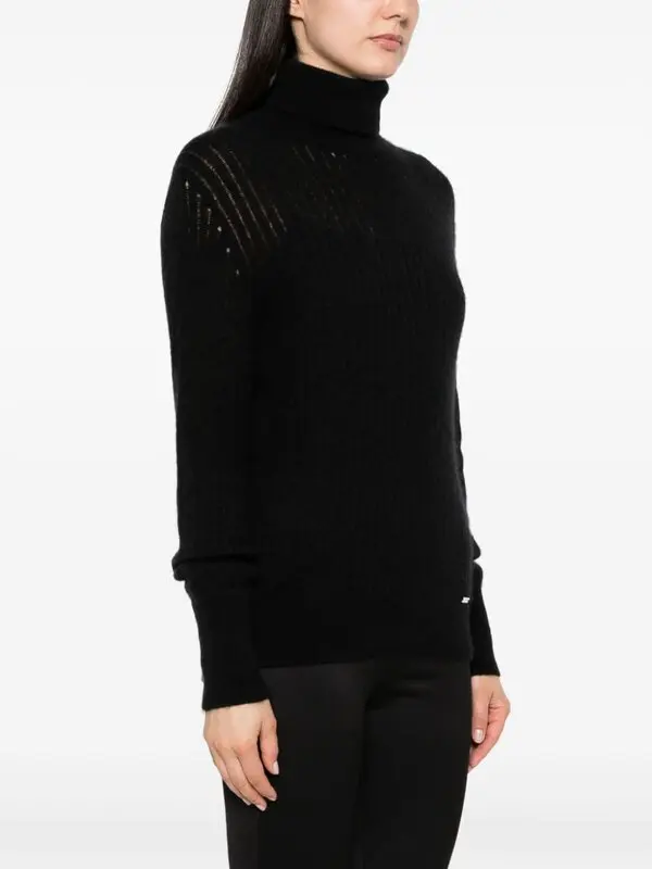 Kiton Roll-neck Ribbed-knit Jumper