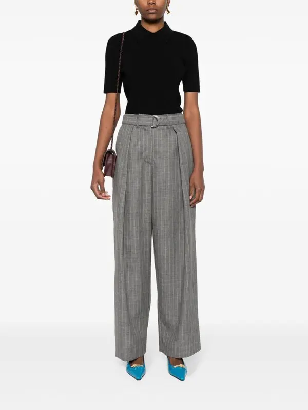 Tory Burch Knitted Polo Top