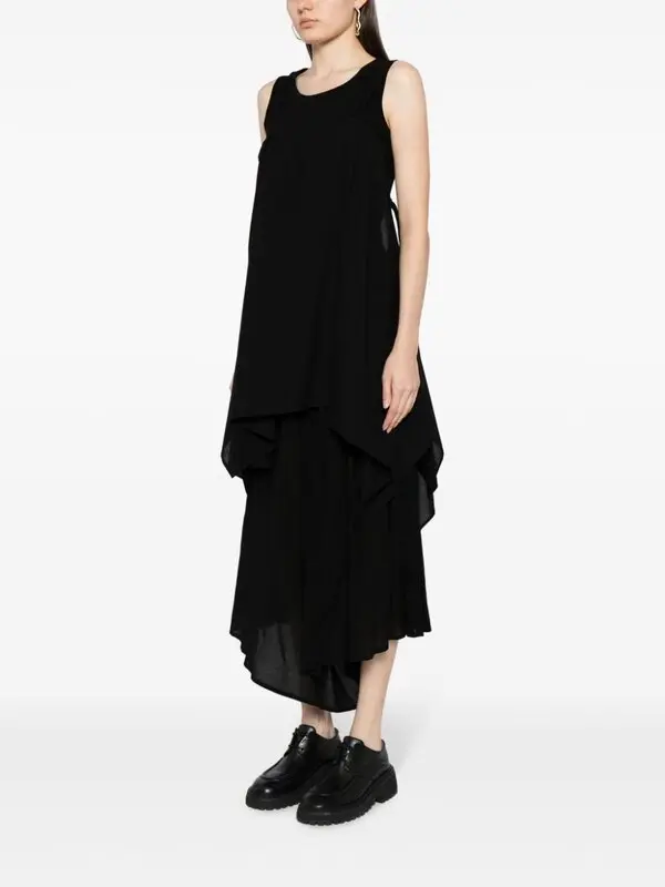 Yohji Yamamoto Scoop-back Cotton Top