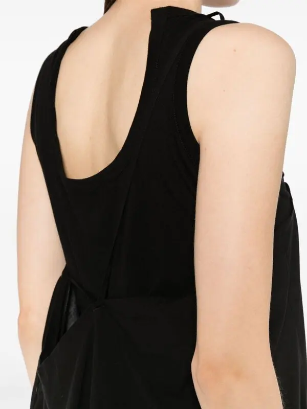 Yohji Yamamoto Scoop-back Cotton Top