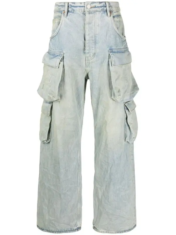 PURPLE BRAND P018 Mid-rise Cargo Jeans