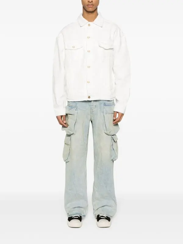 PURPLE BRAND P018 Mid-rise Cargo Jeans