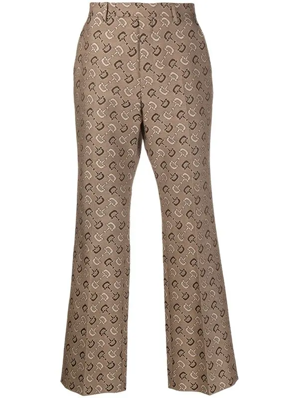 Gucci Mid-rise Straight-leg Trousers