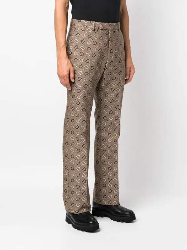 Gucci Mid-rise Straight-leg Trousers