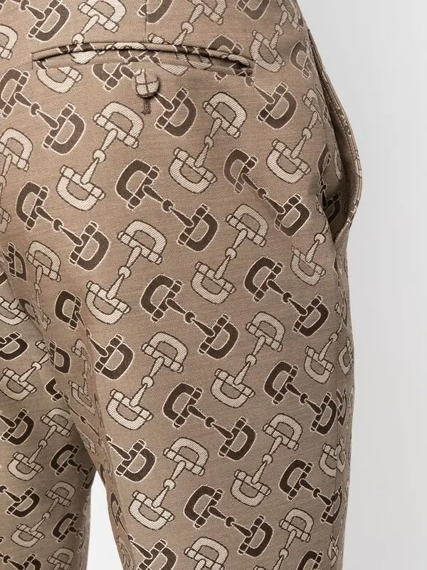 Gucci Mid-rise Straight-leg Trousers