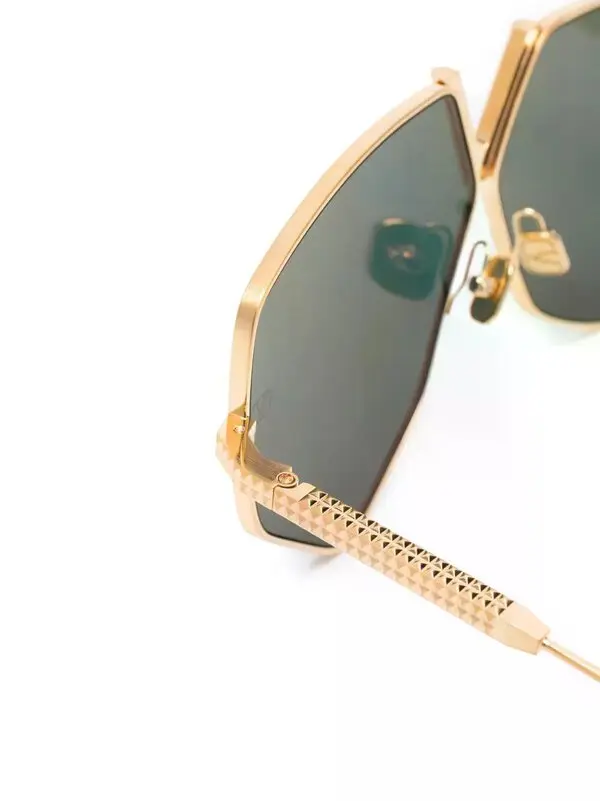 Valentino Garavani Eyewear Geometric-Frame Tinted Sunglasses  display picture 1