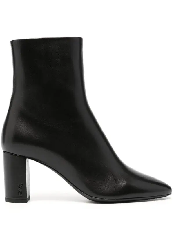 Saint Laurent Lou 70mm Ankle Boots