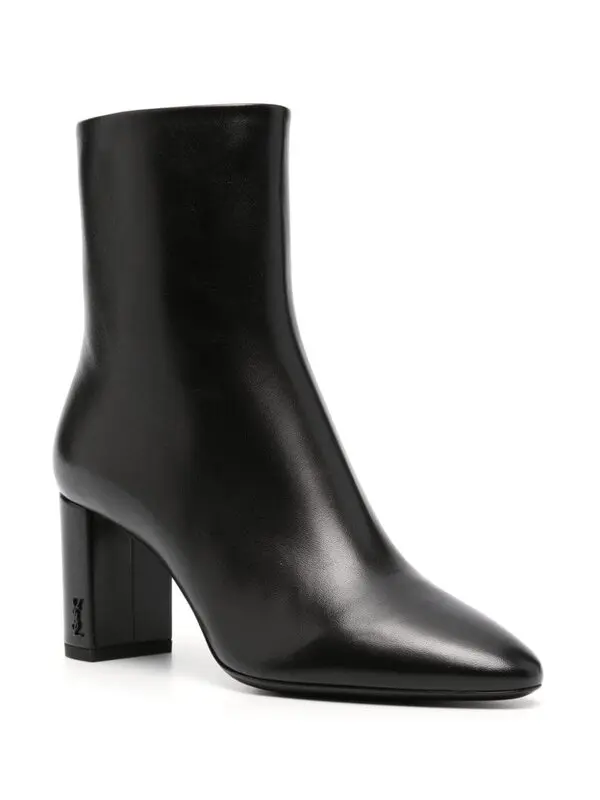 Saint Laurent Lou 70mm Ankle Boots