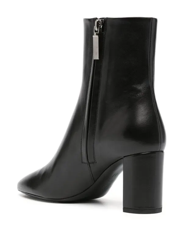 Saint Laurent Lou 70mm Ankle Boots