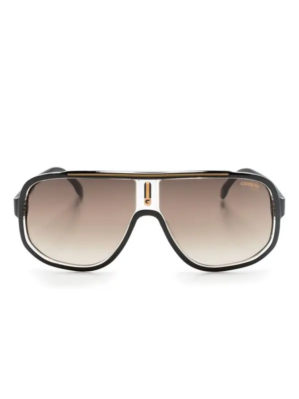 Carrera Eyewear Pilot Frame Sunglasses - Black