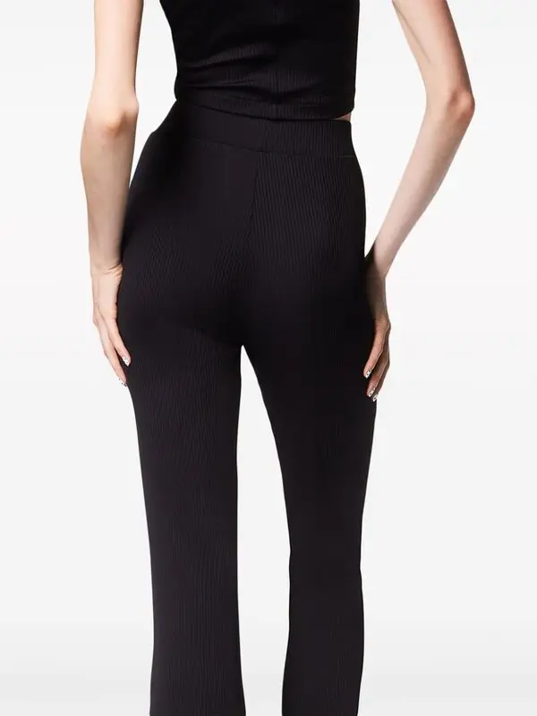 AREA Star-studded Flared Trousers