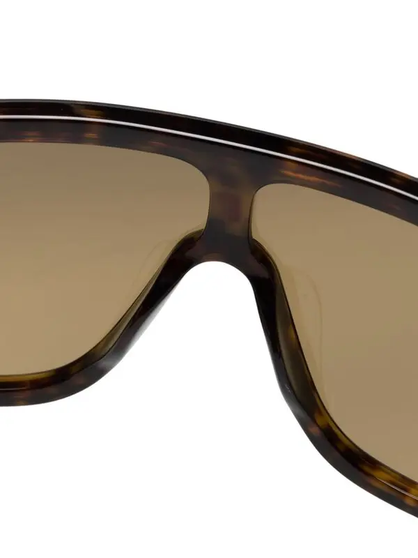 Alexander McQueen Skull Hinge Shield Sunglasses