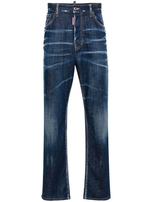 Dsquared2 Mid-rise Skinny Jeans - Blue