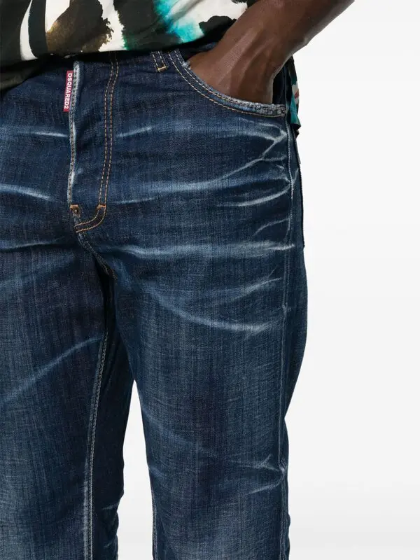 Dsquared2 Mid-rise Skinny Jeans - Blue