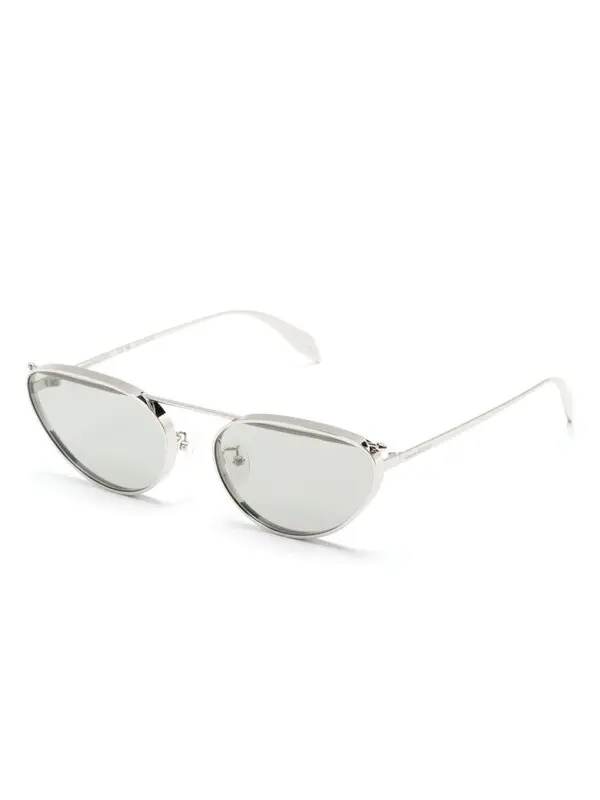 Alexander McQueen Piercing-detailed Cat-eye Sunglasses