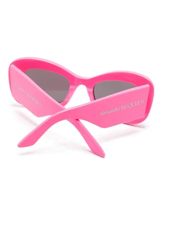 Alexander Mcqueen Cat-Eye Tinted Sunglasses - Pink - 34% Off  display picture 3