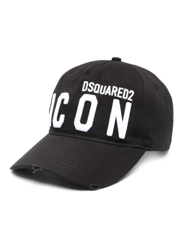 Dsquared2 Be Icon Baseball Cap - Black