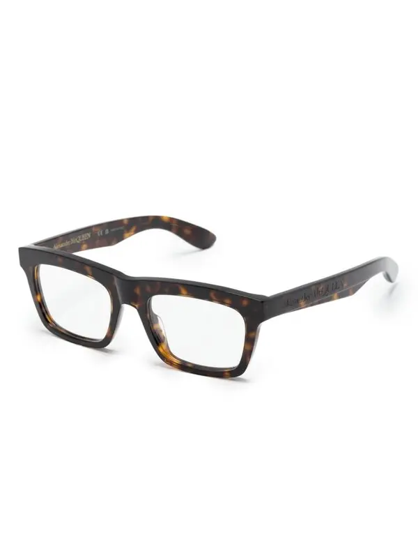 Alexander McQueen Rectangle-frame Glasses