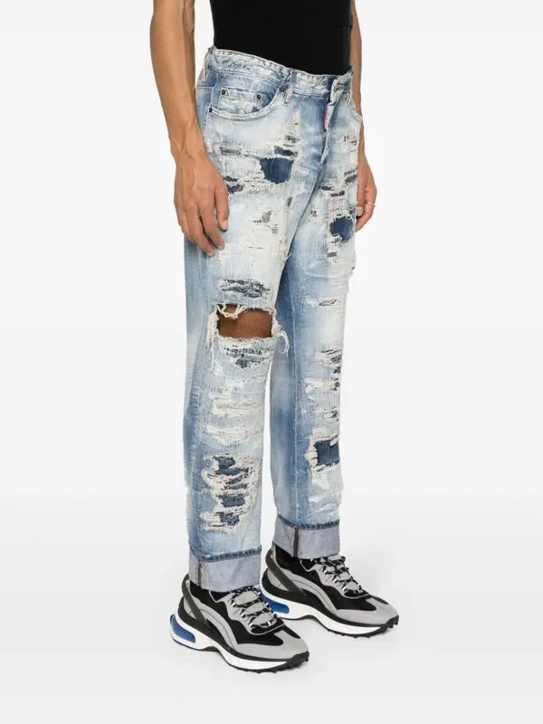 Dsquared2 Big Brother Distressed-finish Jeans