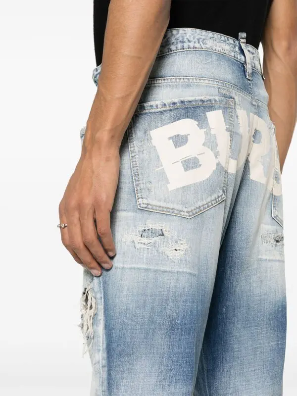 Dsquared2 Big Brother Distressed-finish Jeans