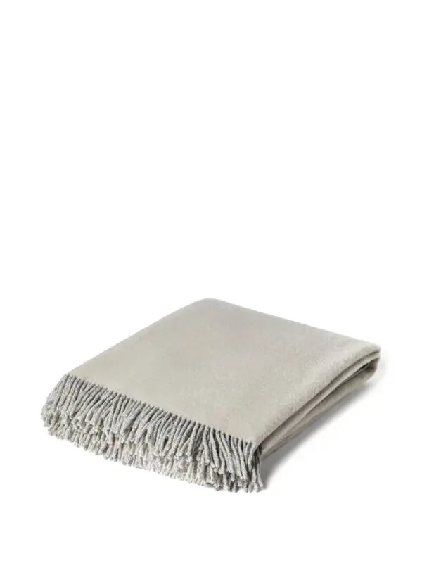 Brunello Cucinelli Frayed-edge Cashmere Blanket