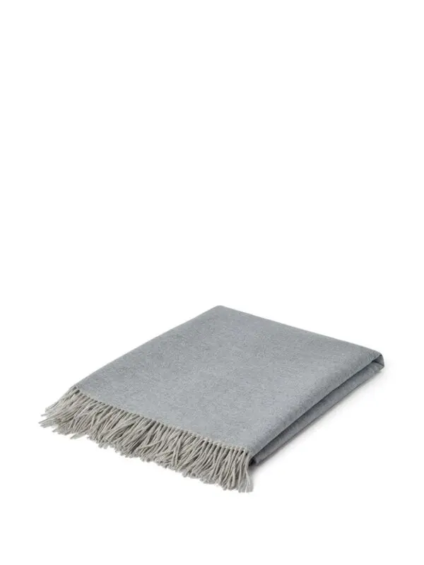 Brunello Cucinelli Fringed Cashmere Blanket