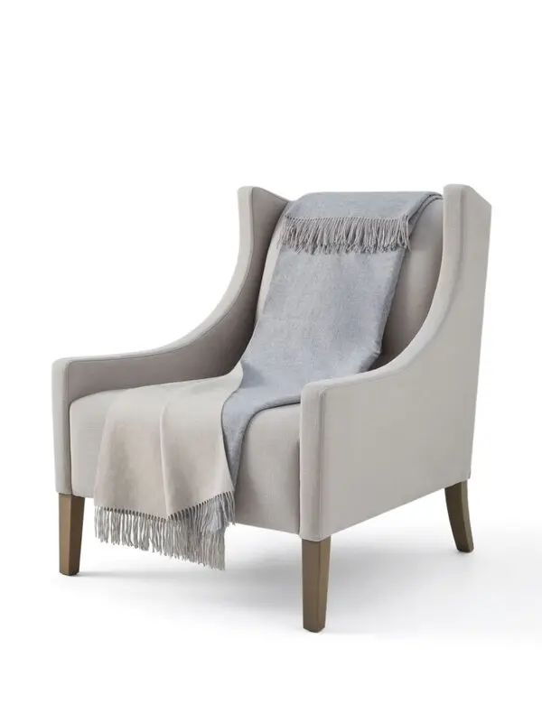 Brunello Cucinelli Fringed Cashmere Blanket