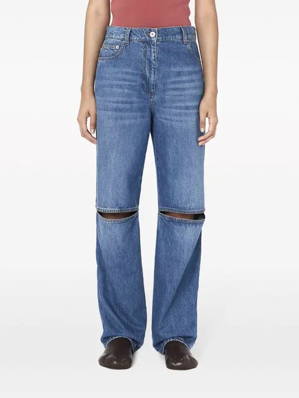JW Anderson Cut-out Bootcut Jeans