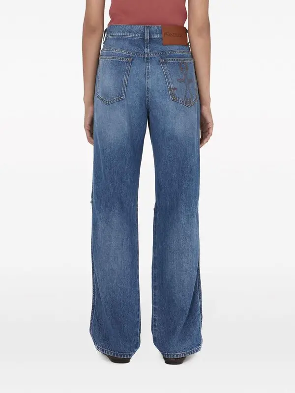 JW Anderson Cut-out Bootcut Jeans