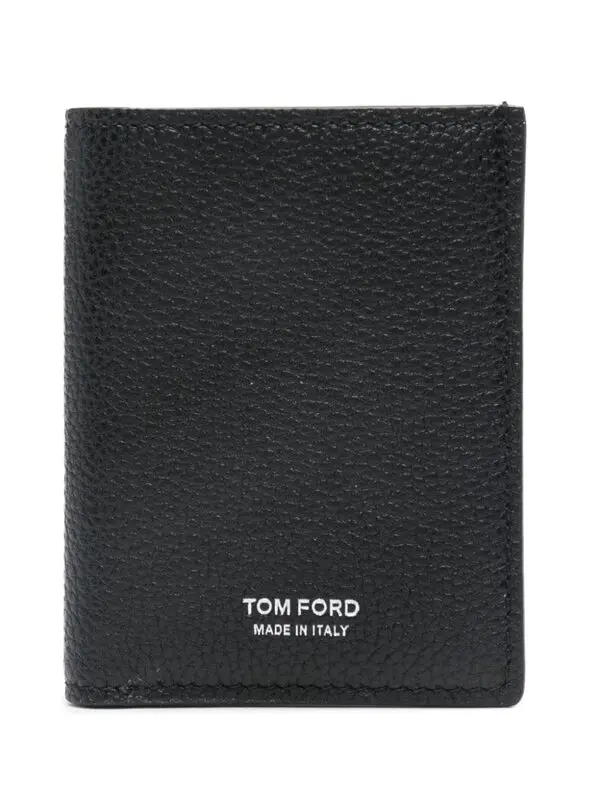 TOM FORD Logo-print Leather Cardholder