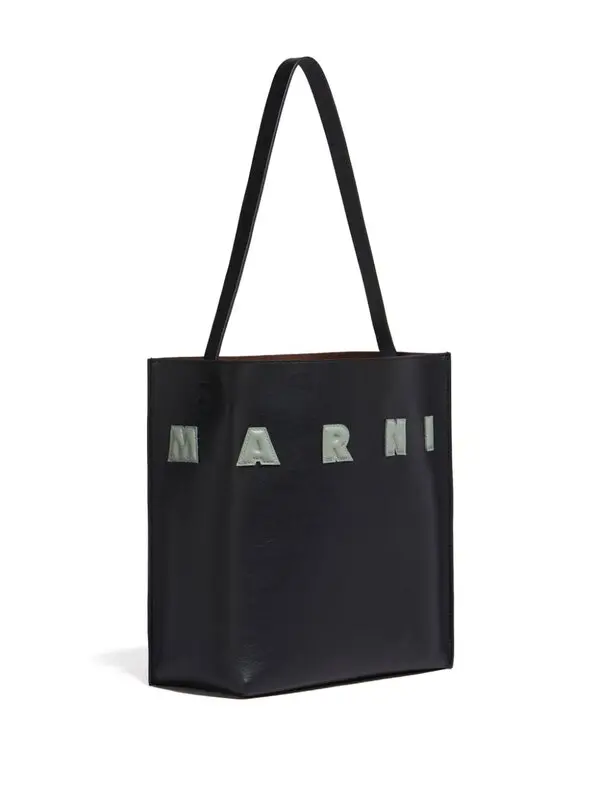 Marni Hobo Museo Shoulder Bag - Black | Editorialist