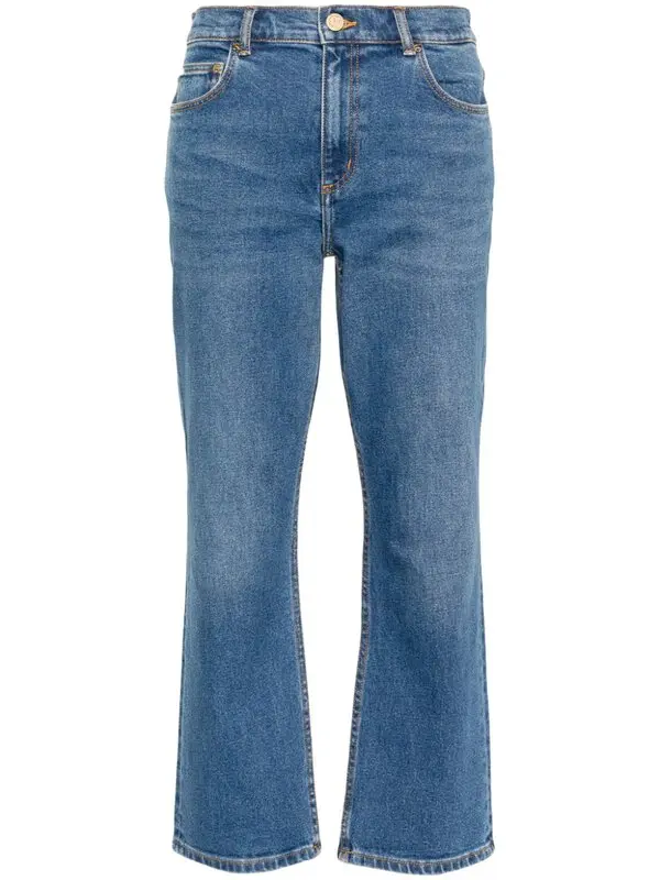 Tory Burch Cropped Flare Jeans